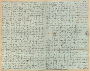 Kenneth Spencer Research Library Blog » Crossed Letters