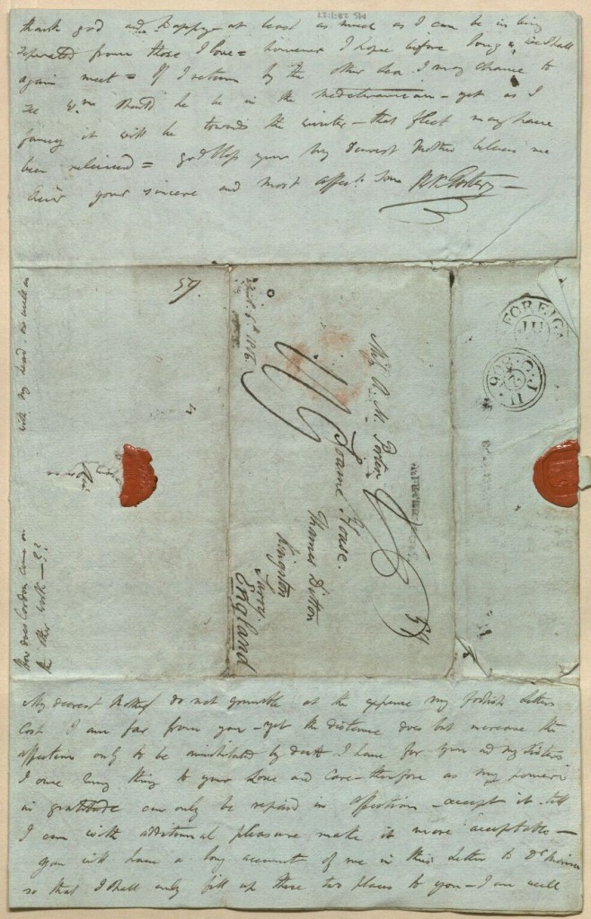 Kenneth Spencer Research Library Blog » Crossed Letters