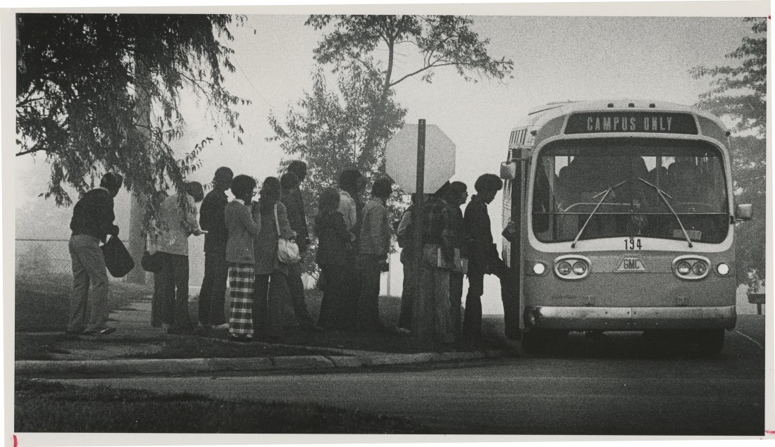 Kenneth Spencer Research Library Blog » Throwback Thursday: Campus Bus ...