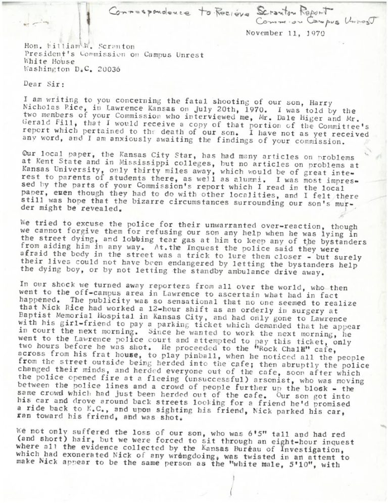 Kenneth Spencer Research Library Blog » University history